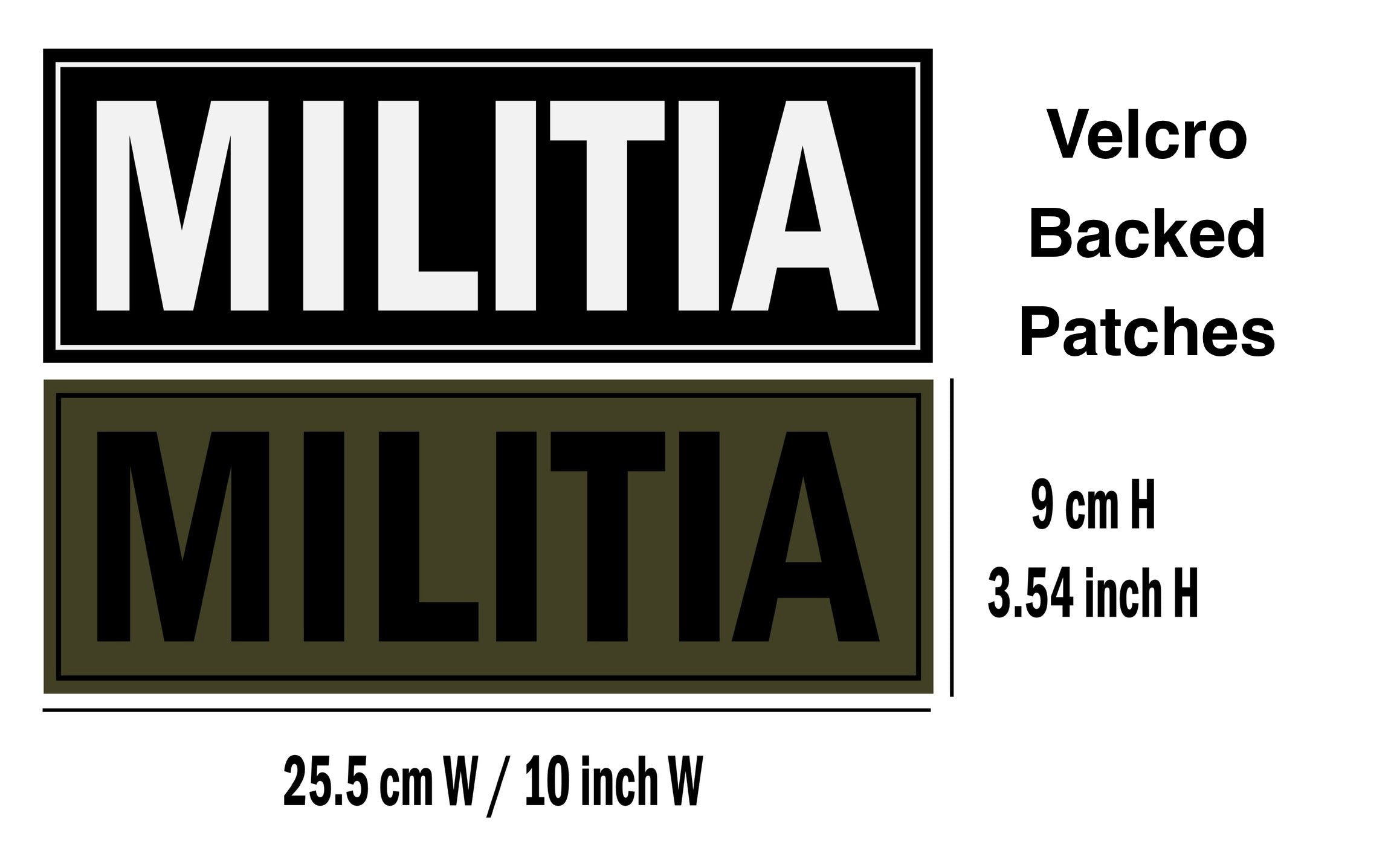 Militia Tactical Patch – The Young Patriot Store